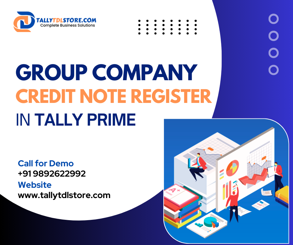Tally TDL For Group Company Credit Note Register - #1 Tally Shop for ...